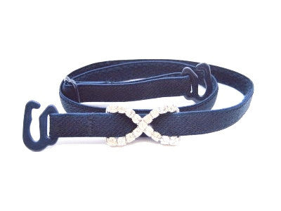 8 mm Navy Blue Decorative Bra Straps – Strap Me Up